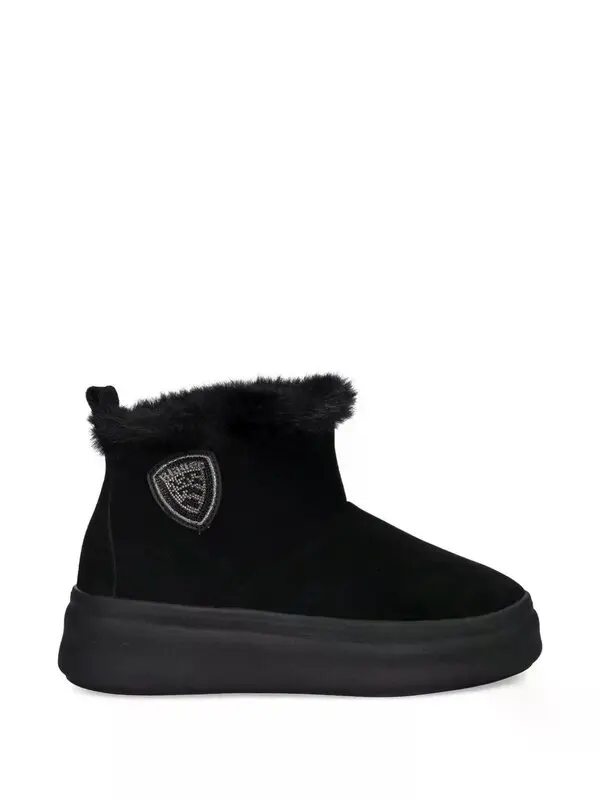 BLAUER. Emery02 Faux-fur Boots - Black