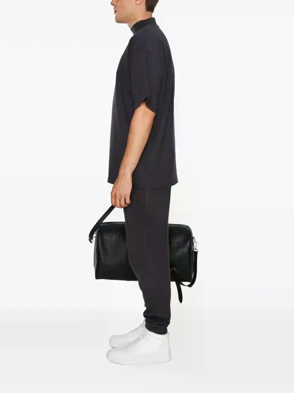 Place Of Ëlms Logo-embroidered Track Pants - Black