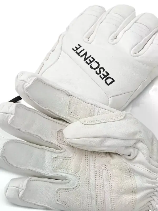 DESCENTE Leather Ski Gloves