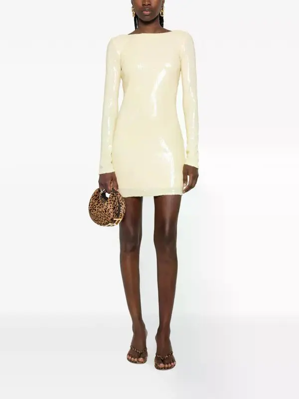 Patrizia Pepe Sequin Embellished Mini Dress