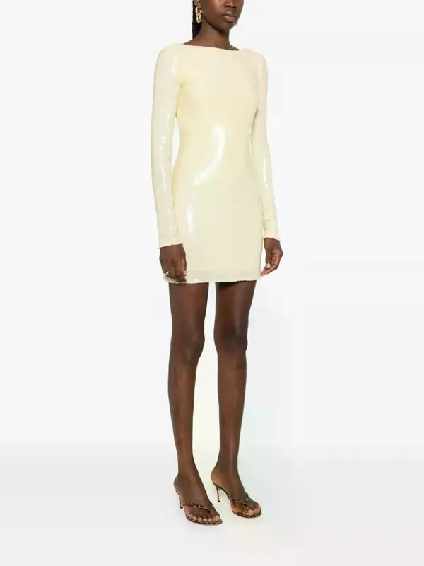Patrizia Pepe Sequin Embellished Mini Dress