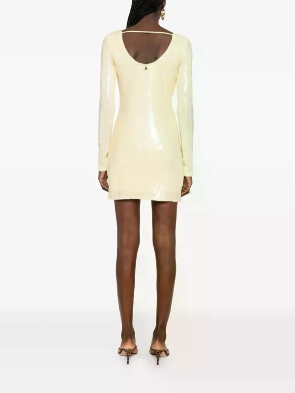 Patrizia Pepe Sequin Embellished Mini Dress