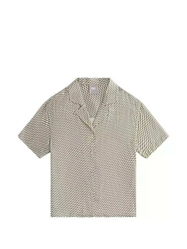 Kith Elena Monogram Silk Camp Shirt