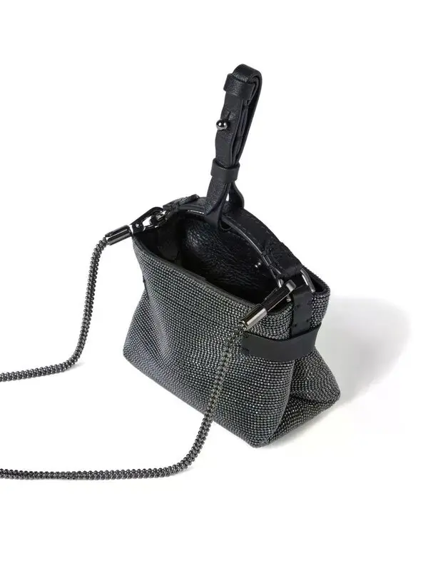 Brunello Cucinelli Micro Essence Top-handle Bag - Black