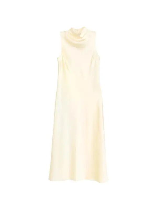 Patrizia Pepe Satin Midi Dress