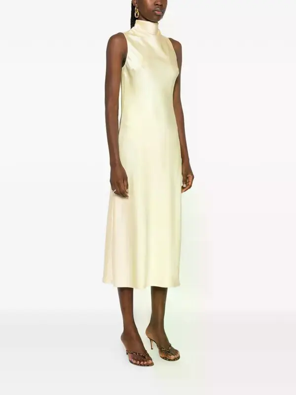 Patrizia Pepe Satin Midi Dress