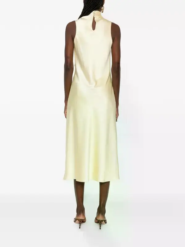 Patrizia Pepe Satin Midi Dress
