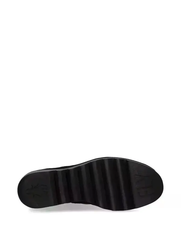 Fly London Lace-up Wedge-heel Boots