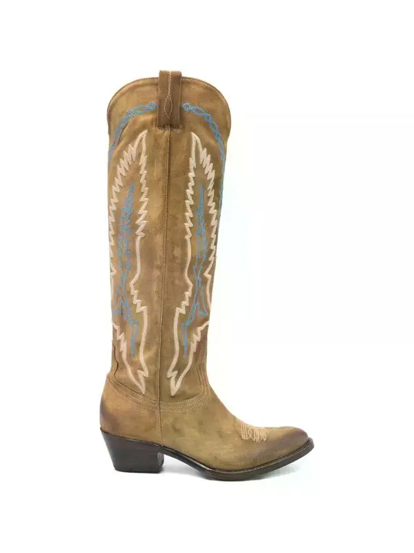DAMY Embroidered Cowboy Boots