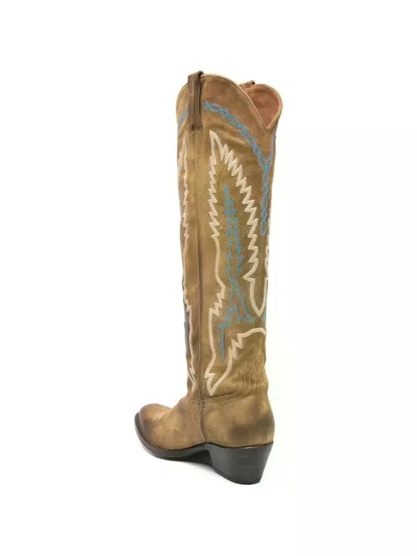 DAMY Embroidered Cowboy Boots