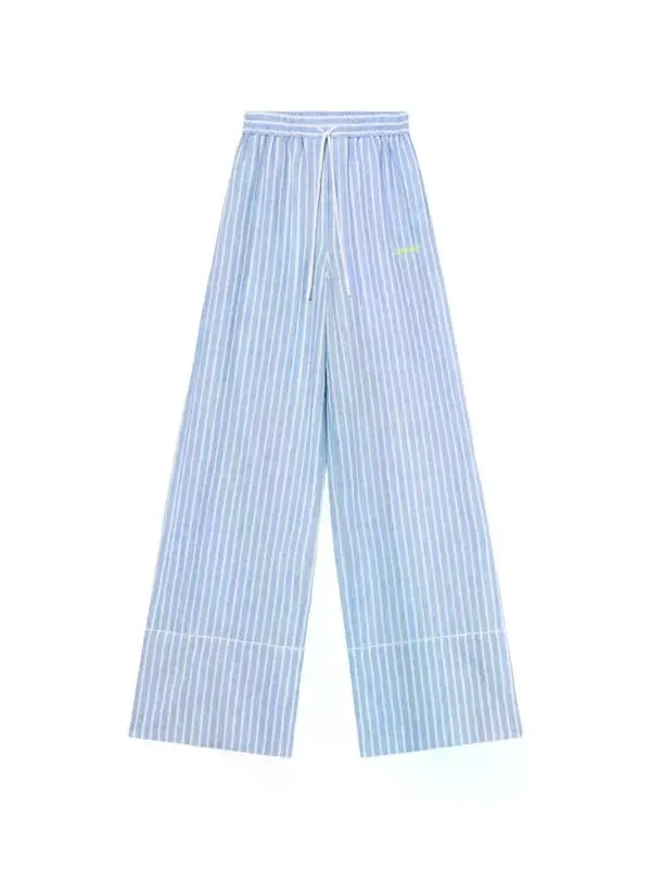 Off-White Striped Long Trousers