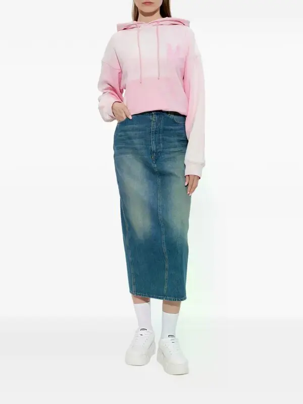 Moschino Tie-dye Patterned Hoodie