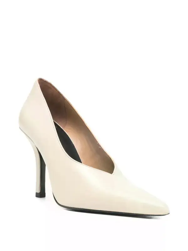 Patrizia Pepe Leather Heeled Pumps