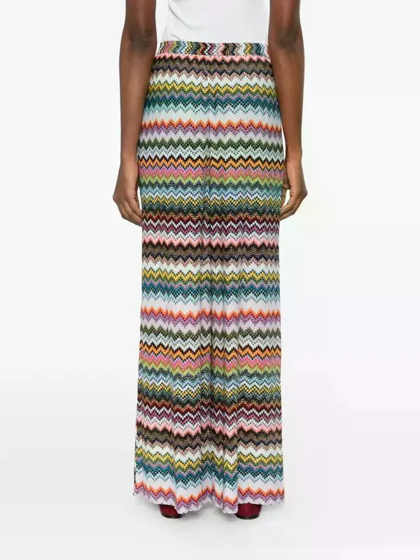 Missoni Chevron Trousers - White