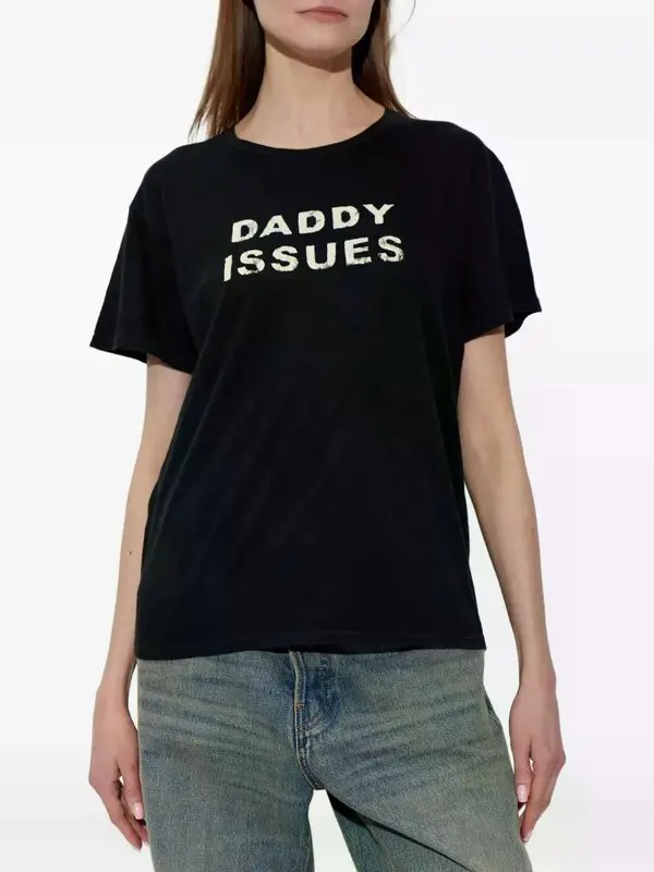 R13 Slogan-motif T-shirt