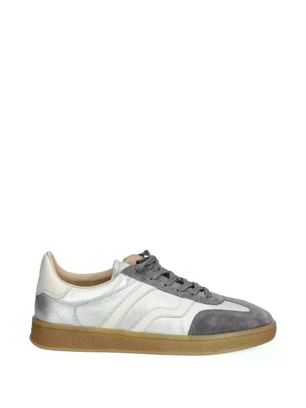 Gant Leather Sneakers - Silver