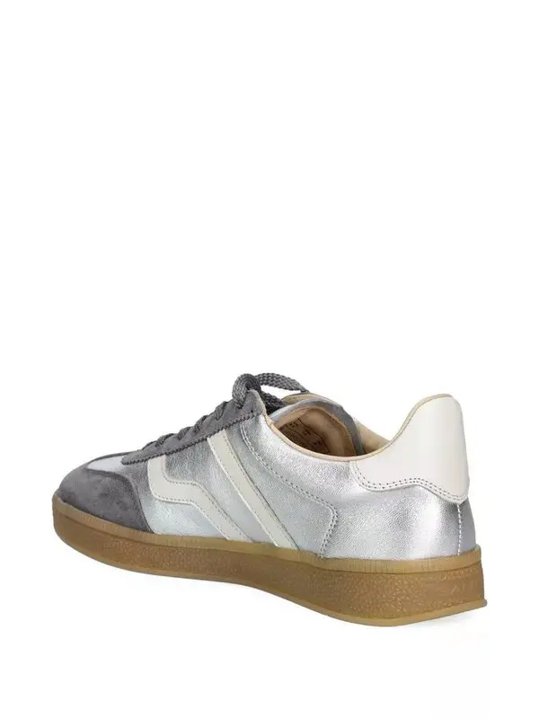 Gant Leather Sneakers - Silver