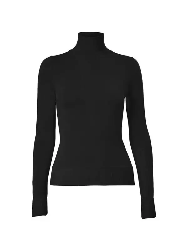 Carolina Herrera Long-sleeve Turtleneck Sweater - Black