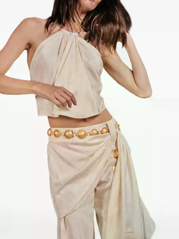 Johanna Ortiz Calma Jacquard Trousers