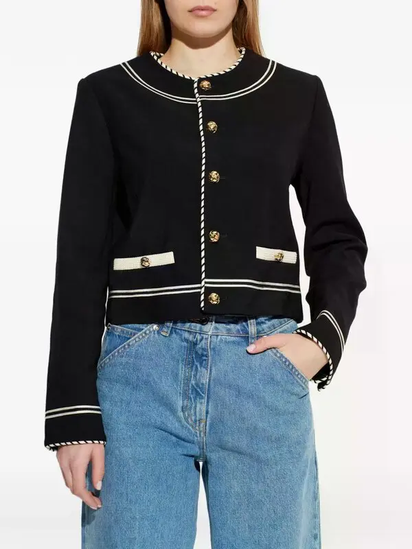 FRAME Button Embellished Jacket