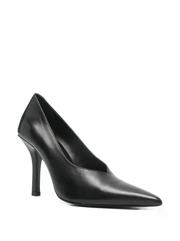 Patrizia Pepe Leather Heeled Pumps