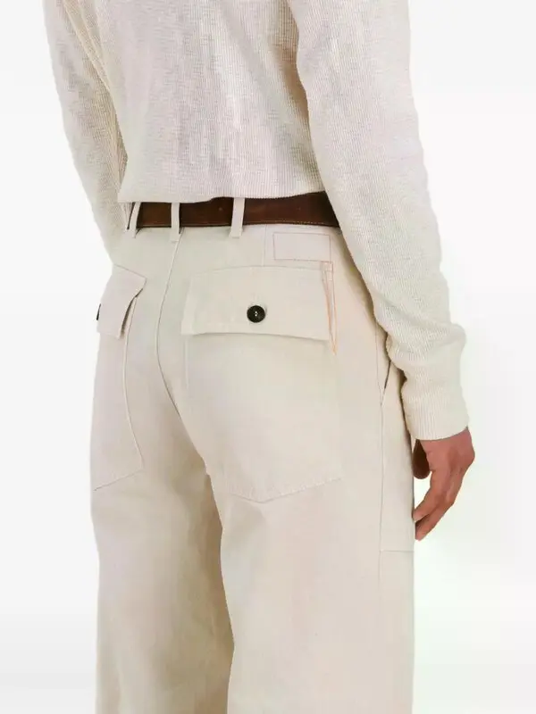 FORTELA Cotton Trousers - Neutrals