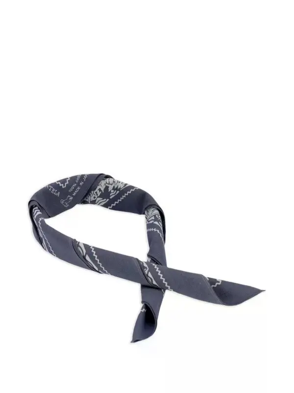 FORTELA Apache-print Cotton Bandana - Blue