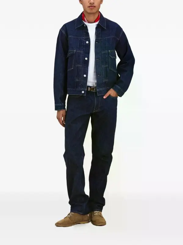 FORTELA Cisco Denim Trucker Jacket - Blue