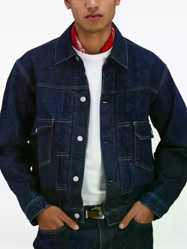 FORTELA Cisco Denim Trucker Jacket - Blue