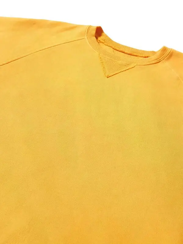 FORTELA Harvard Raglan Crew-neck Sweatshirt - Yellow