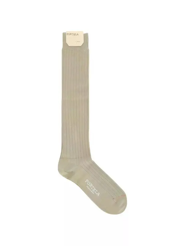 FORTELA Knee-high Socks - Grey