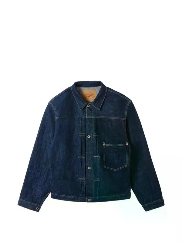 FORTELA Buddy Pocket Denim Jacket - Blue