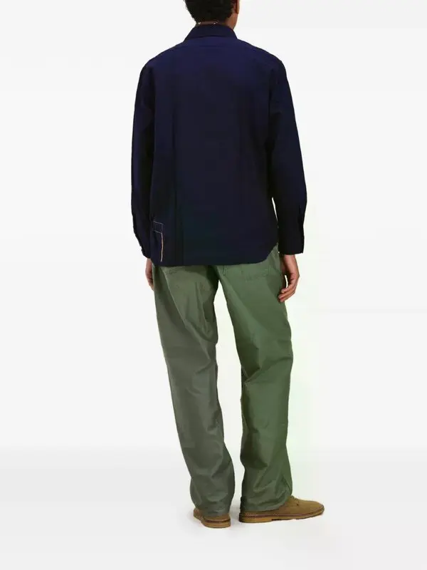 FORTELA Patch-pocket Shirt - Blue