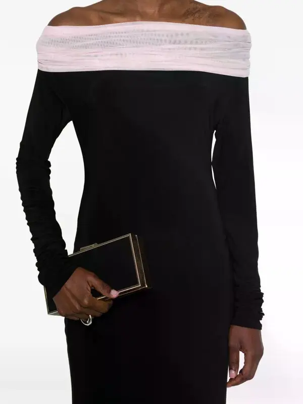 ATU BODY COUTURE Crown Off-shoulder Maxi Dress