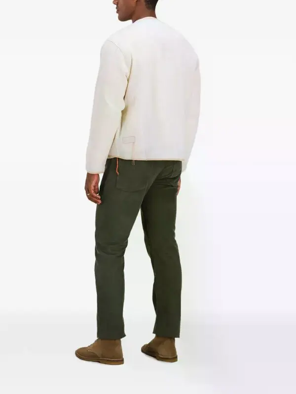 FORTELA Sherpa Contrast-trim Wool Jacket - Neutrals
