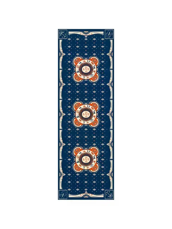 FORTELA Zodiac-print Scarf - Blue