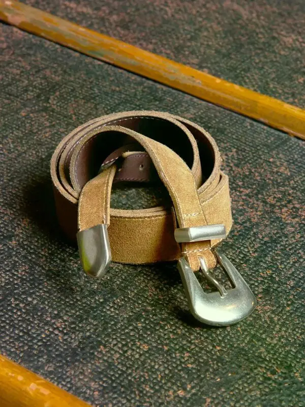FORTELA Perforated Leather Belt