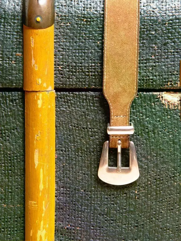 FORTELA Perforated Leather Belt