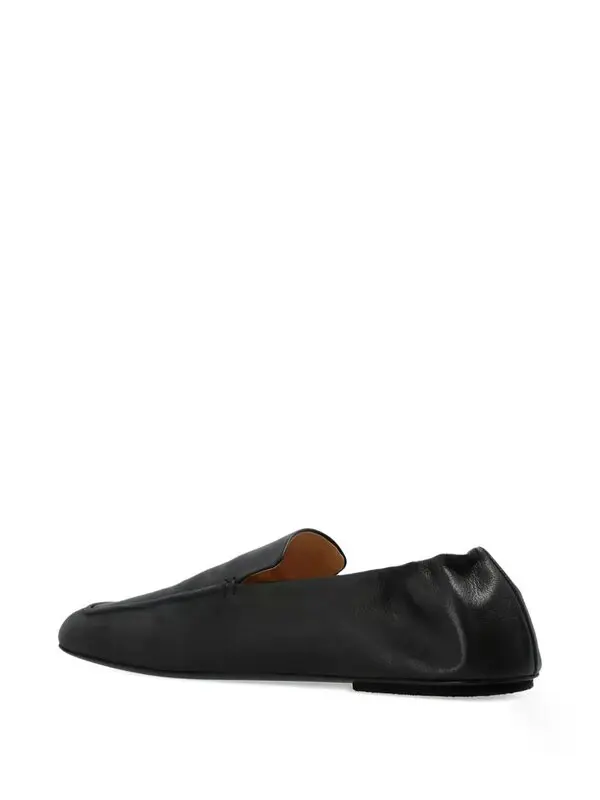 Marsèll Gathered Leather Loafers