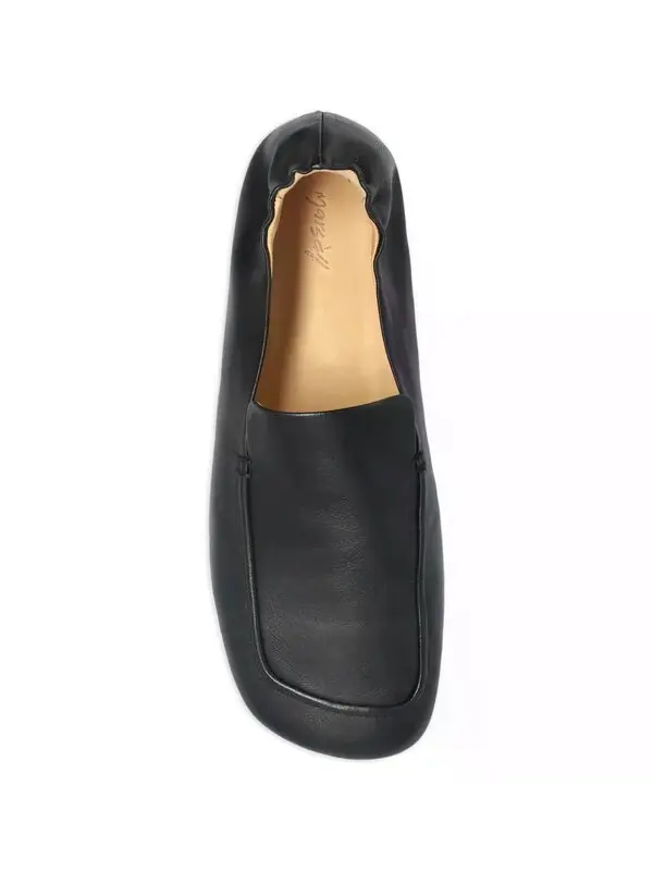 Marsèll Gathered Leather Loafers