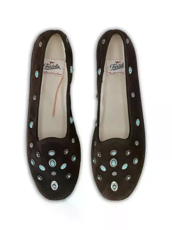 FORTELA Frutate Suede Ballet Flats