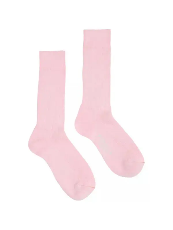 FORTELA Logo Mid-length Socks - Pink