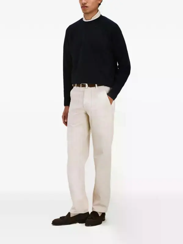 FORTELA Harvard Crew-neck Sweater - Blue