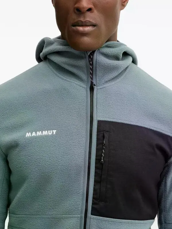 MAMMUT Logo-embroidered Fleece Jacket