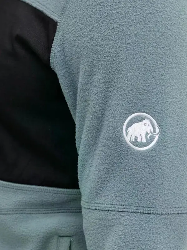 MAMMUT Logo-embroidered Fleece Jacket