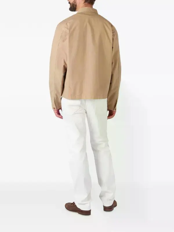 FORTELA Fuego Square-pocket Overshirt - Neutrals