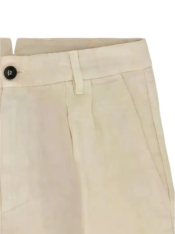 FORTELA Logo-detail Shorts - Neutrals