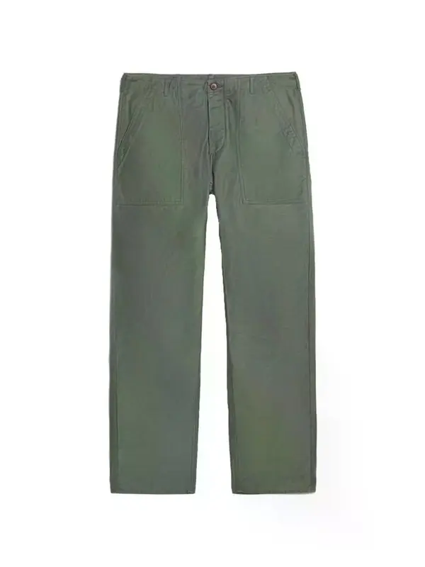 FORTELA Patch-pocket Trousers - Green