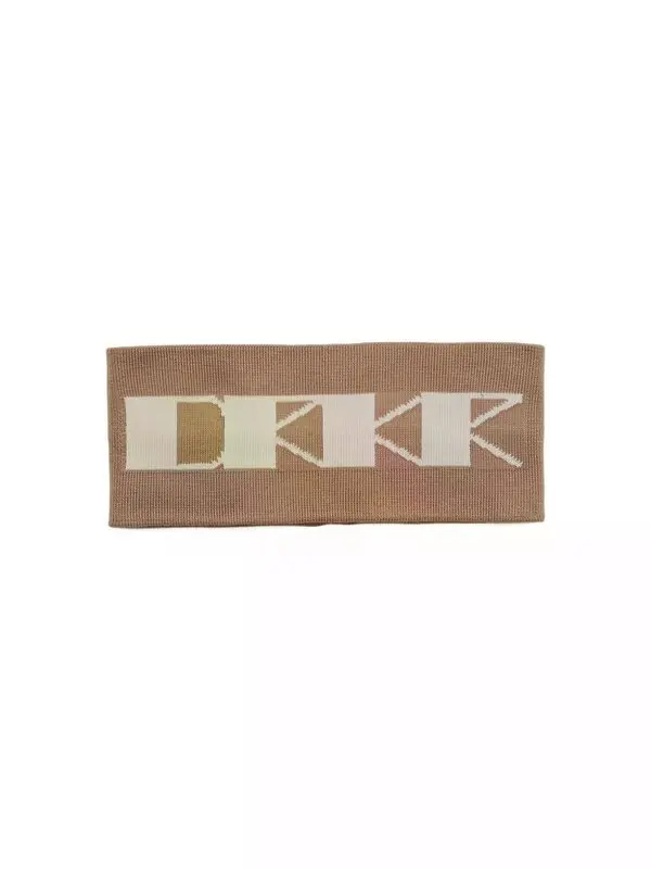 Rick Owens Logo Headband - Brown
