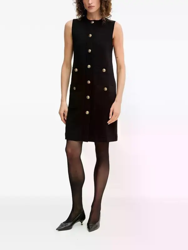 Luisa Spagnoli Button-fastening Mini Dress